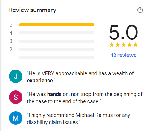 Testimonials – Michael Kalmus Law